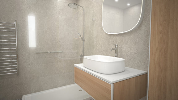 Buy York 1.0m x 2.4m Shower Panel | The Panel Company – The Panel ...