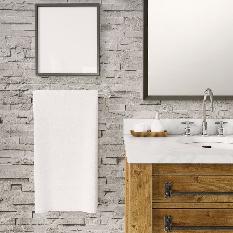 Natural Stone Light Grey 250mm x 2.6mtr Wall Panel – The Panel Company ...