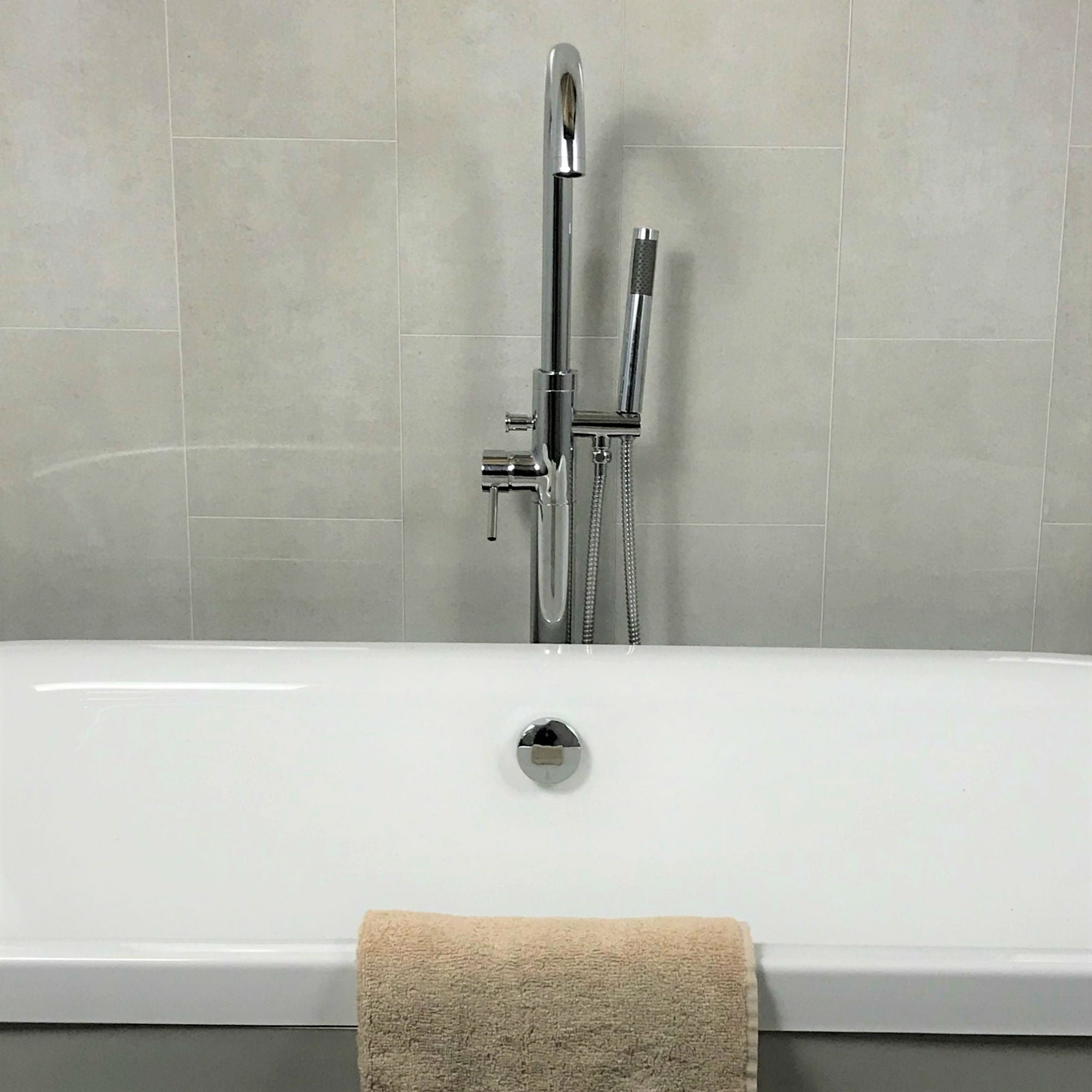 Buy Klassic Beige Tile Effect | Matt Finish | The Panel Company – The ...