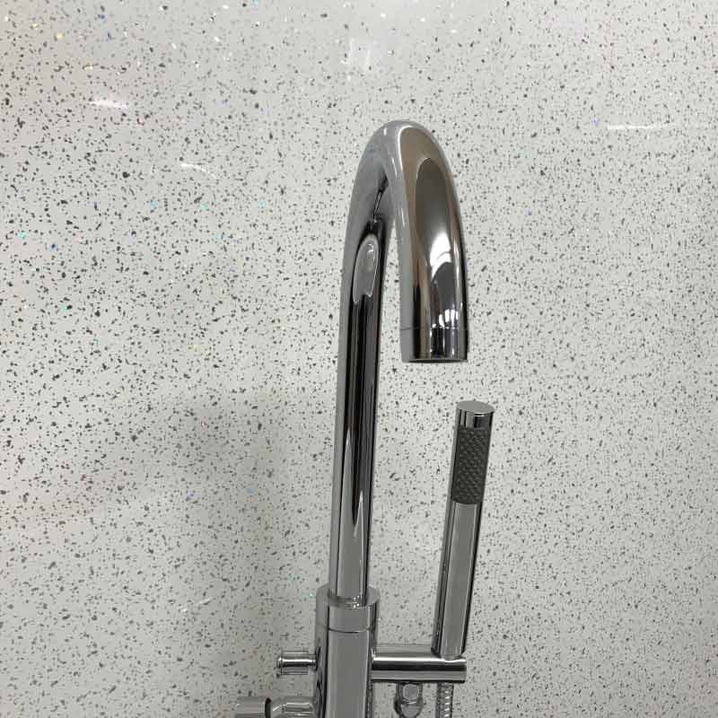 Cascade White Sparkle Shower Panels – The Panel Company Ireland